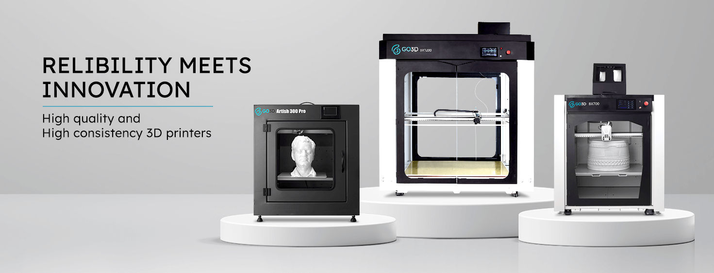 Industrial & Affordable High Speed FDM 3D printers | Go3D